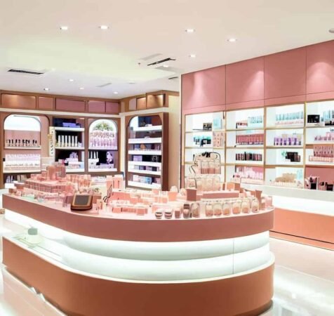 Best 8 Cosmetic Shop Design Ideas - C Plus Design