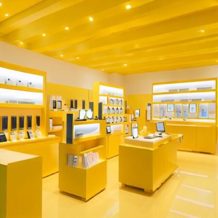 10 Mobile Shop Design Ideas - C Plus Design