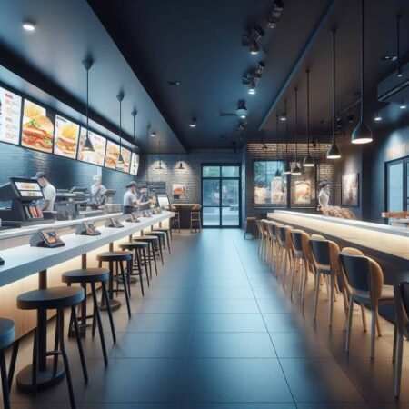 Best 8 Fast Food Restaurant Interior Design ideas