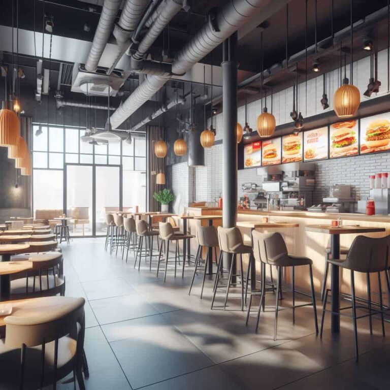 Best 8 Fast Food Restaurant Interior Design ideas