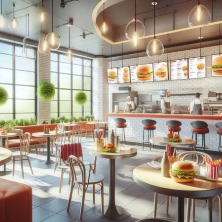 Best 8 Fast Food Restaurant Interior Design ideas